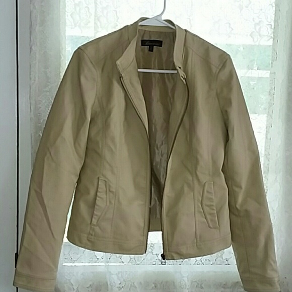 Baccini | Jackets & Coats | Baccini Faux Leather Jacket Size Medium ...